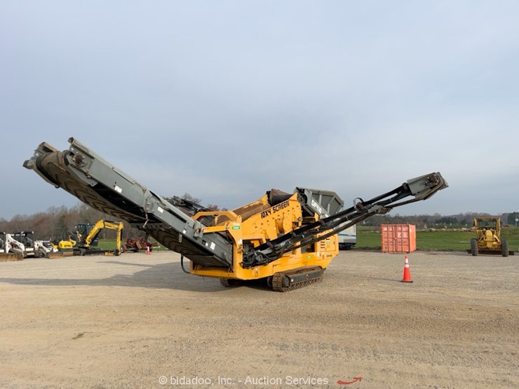 2017 Anaconda DG410 Mobile Tracked Screening Plant Aggregate Stacker ...