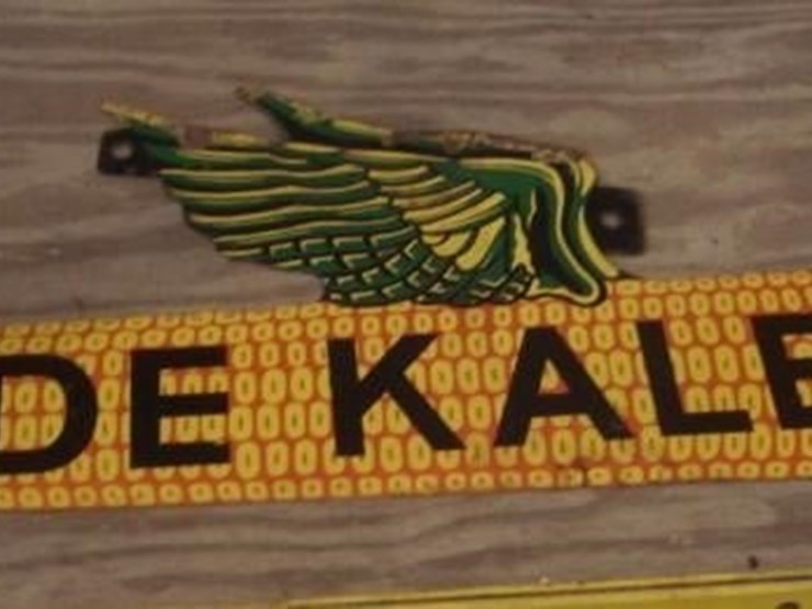 DEKALB SMALL METAL SIGN by Osborn Auction LLC - Auction Resource
