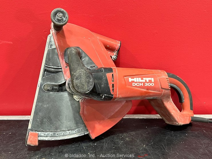 2017 Hilti DCH 300 12" Hand Held Electric Concrete Saw Cutter Power ...
