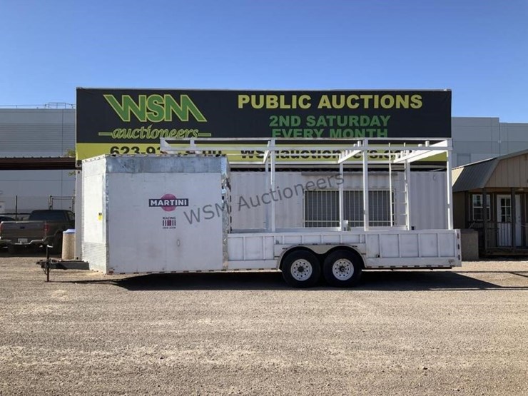2015 Freedom Race Trailer by WSM Auctioneers - Auction Resource