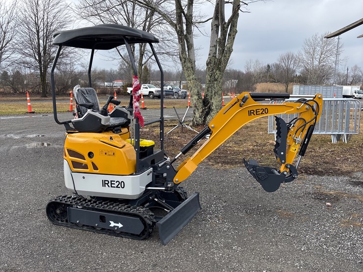 #2998 • 2025 IR Unused IRE20 KUBOTA DIESEL ENGINE EXCAVATOR by Edinburg Auction Sales Inc ...