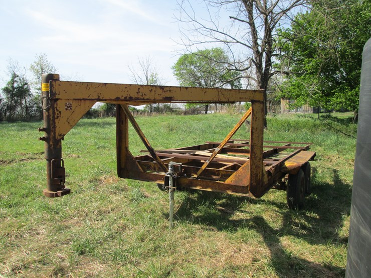 #185 • Homemade 16' T/A Steel Gooseneck Tilt Trailer by Witcher ...