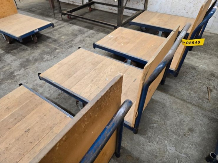 #2940 • 30-1/4"x48" Material Shop Cart by Powers Auction Service ...