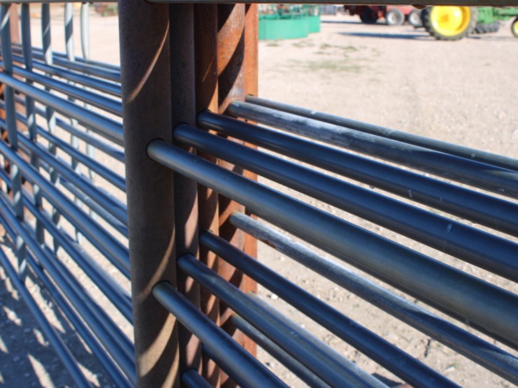 #4299 • 24' Freestanding Panels 58" Tall with Gate Latches by Kerr Auction | Auction Resource