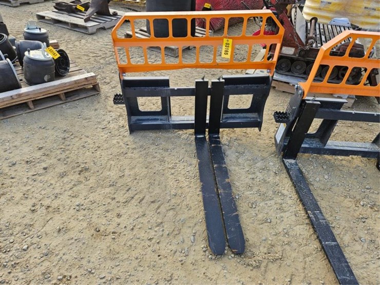 #3165 • New Land Honor PF-11-3500G Pallet Fork by Powers Auction Service | Auction Resource