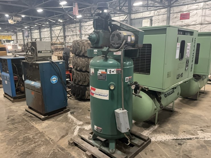 CHAMPION STAND UP AIR COMPRESSSOR SUPPORT EQUIPMENT by Alex Lyon & Son ...