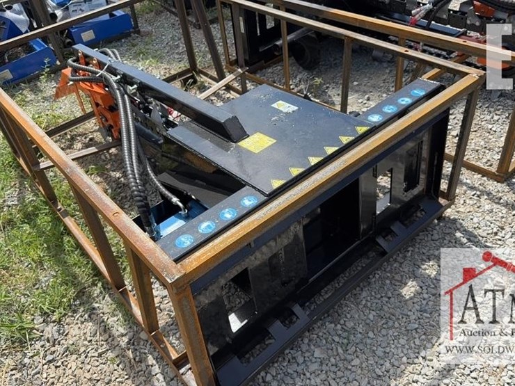 NEW MOWER KING TRENCHER - SKIDSTEER ATTACHMENT by ATM Auctions and ...