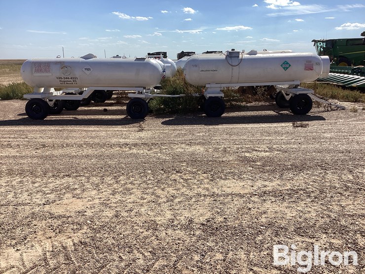 Hamby 1000-Gallon Anhydrous Trailers by BigIron Auctions | Auction Resource