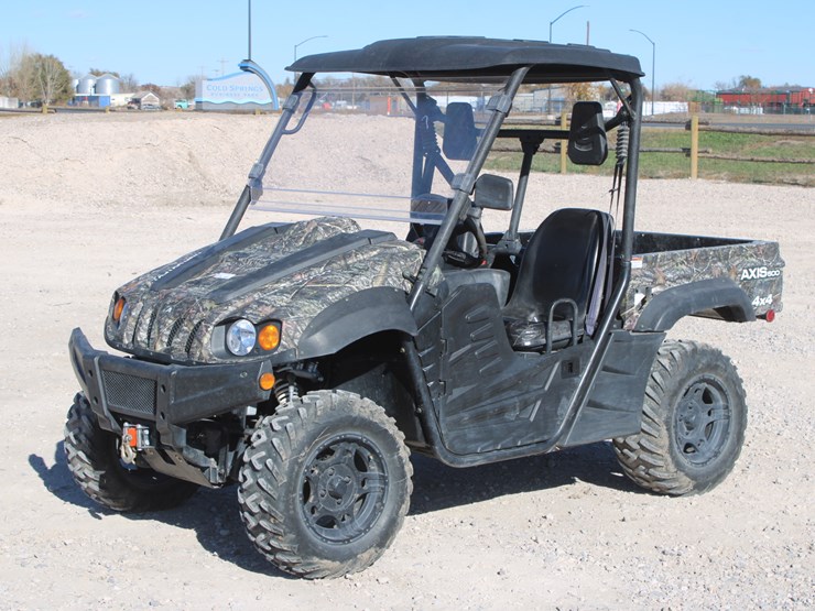#4369 • 2022 Axis 500 4x4 UTV by Kerr Auction | Auction Resource