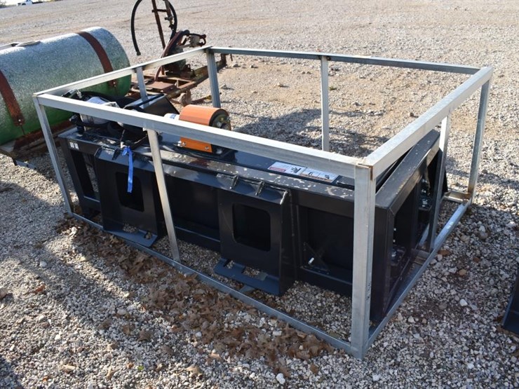 72" SKID STEER SCREENING BUCKET by Anton Auction Service | Auction Resource