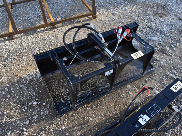 44" MINI SKID STEER GRAPPLE BUCKET by Anton Auction Service | Auction ...