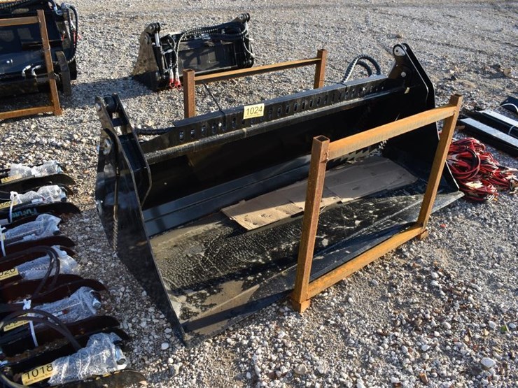 72" SKID STEER COMBINATION BUCKET by Anton Auction Service | Auction ...