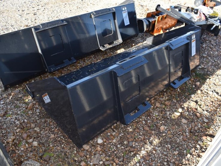 80" SKID STEER BUCKET by Anton Auction Service | Auction Resource