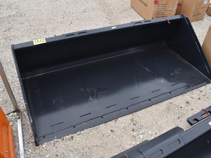 80" SKID STEER BUCKET by Anton Auction Service | Auction Resource