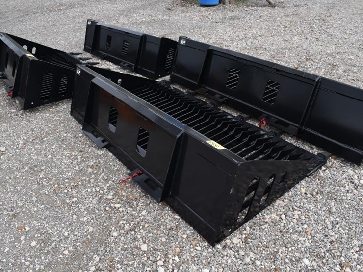 78" SKID STEER ROCK BUCKET by Anton Auction Service | Auction Resource