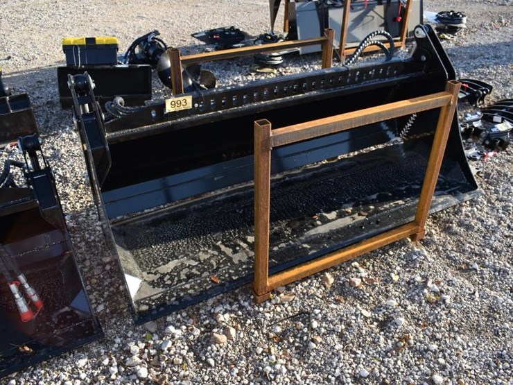 72" SKID STEER COMBINATION BUCKET by Anton Auction Service | Auction ...