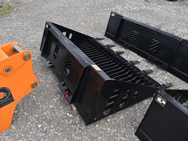 66" SKID STEER ROCK BUCKET by Anton Auction Service | Auction Resource