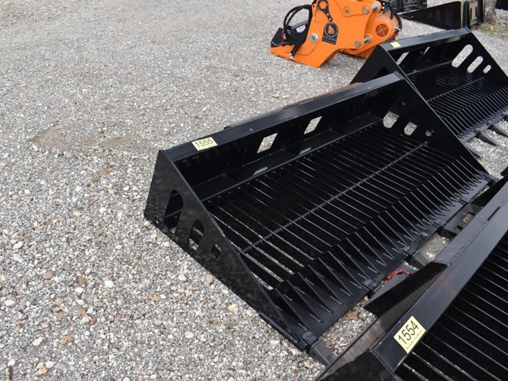 78" SKID STEER ROCK BUCKET by Anton Auction Service | Auction Resource