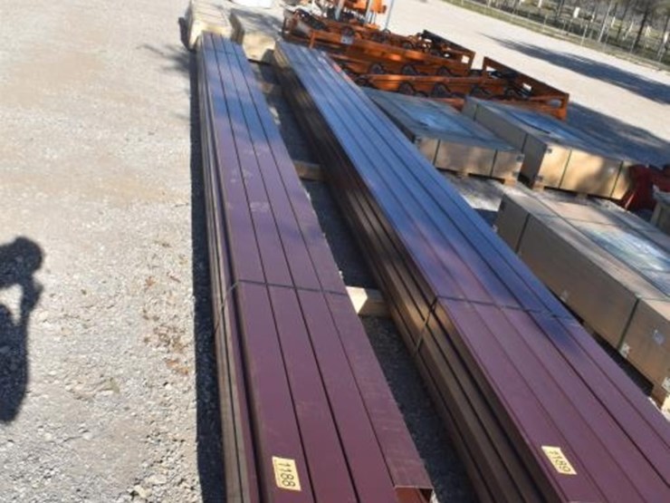 33 - 4" X 2" X 25' AND 1 - 4" X 2" X 22'8" C-PURLIN by Anton Auction ...
