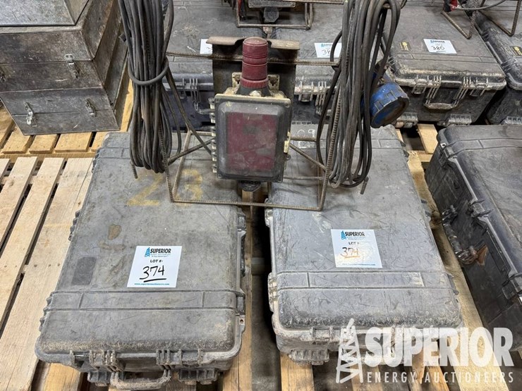 Pallet of (2) Air Packs & (1) H2S Monitor by Superior Energy ...