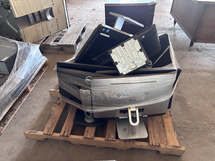 #8585 • PALLET OF COMPUTER MONITORS by Henderson Auctions | Auction ...