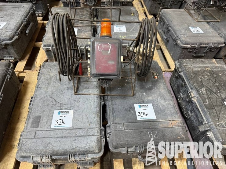 Pallet of (2) Air Packs & (1) H2S Monitor by Superior Energy ...