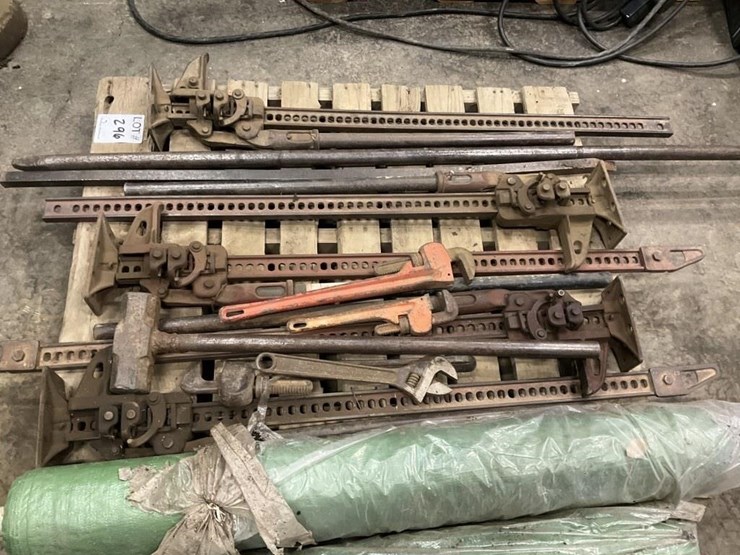 Pallet of Hi-Lift Jacks and Pipe Wrenches by Putman Auctioneers Inc ...