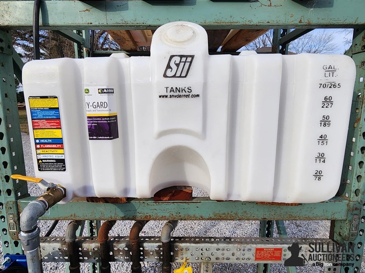 Graco HPM65B Oil Pump W/ Poly Tanks & Stand by BigIron Auctions ...