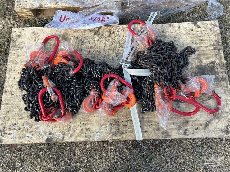 Land Honor 7' Double leg Lifting Chain Sling by Royal Auction Group ...