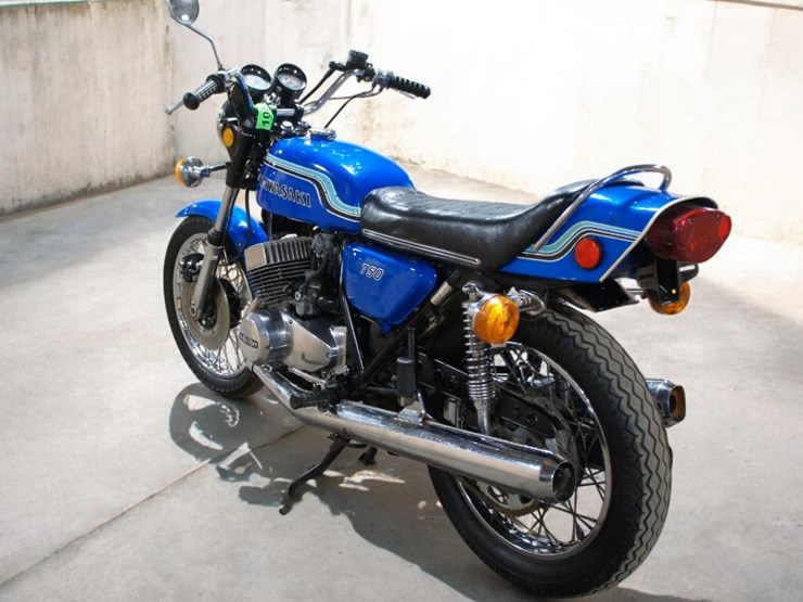 1972 Kawasaki H2 Triple Motorcycle by Wilkinson Auction & Realty ...
