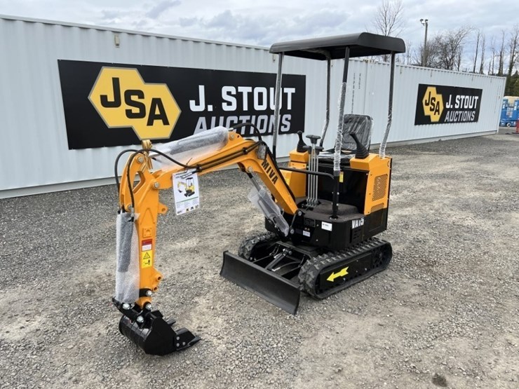 2025 Miva VA15 Mini Hydraulic Excavator by J. Stout Auctions | Auction ...