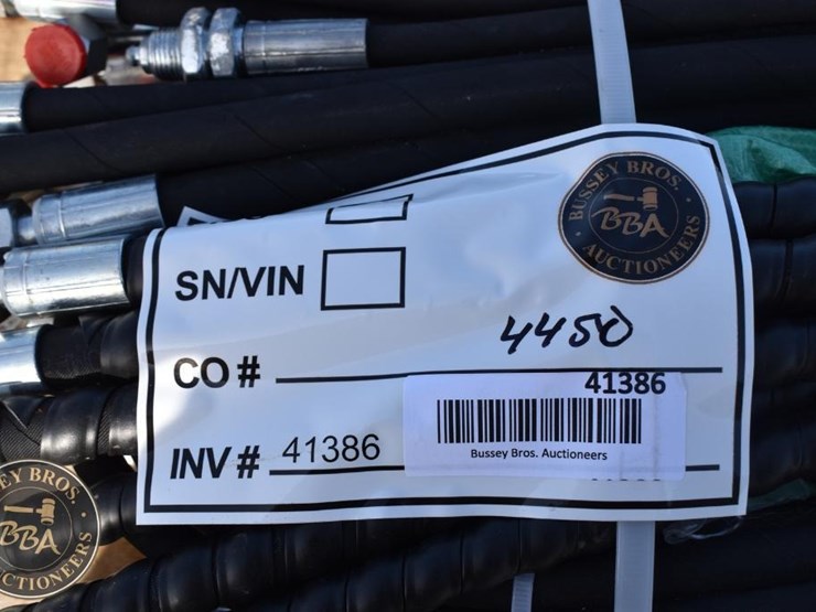 Hydraulic Hoses FUTURE HYDRAULIC HOSES 41386 by Bussey Bros Auctioneers ...