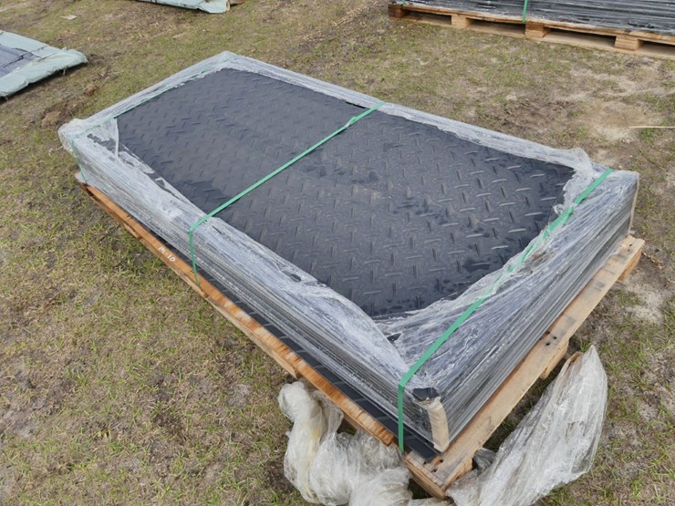 (15) Polyethylene Road Bed Protection Pads by DeMott Auction | Auction ...