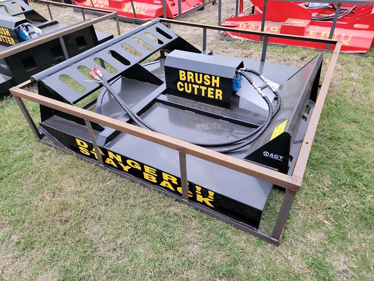 NEW MOWER KING SSRC 77IN. BRUSH CUTTER SKID STEER ATTACHMENT by Alex ...