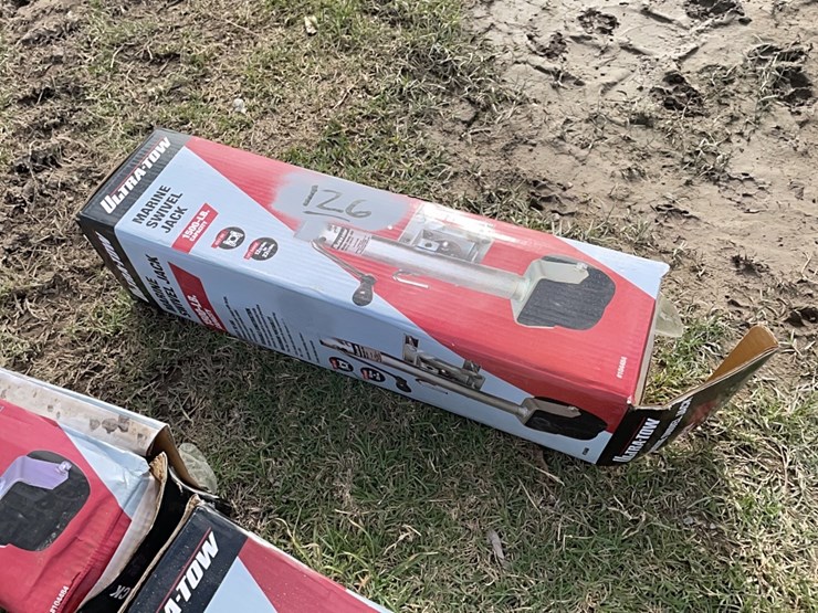 NEW 1500 LB BOLT ON TRAILER JACK W/ DOUBLE WHEEL NEW SUPPORT EQUIPMENT ...