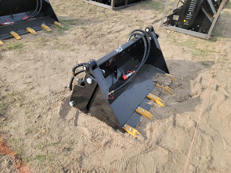 NEW AGT M-4IN1BCT 4-IN-1 BUCKET SKID STEER ATTACHMENT by Alex Lyon ...