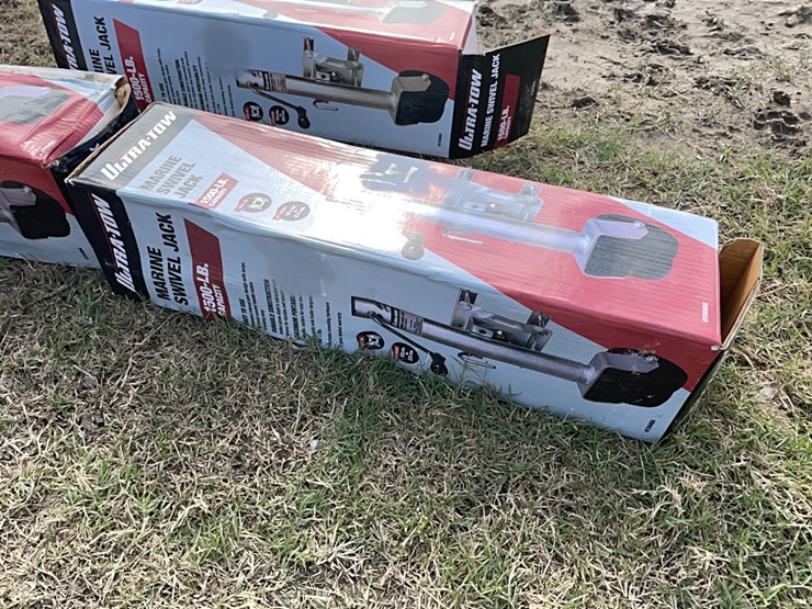 NEW 1500 LB BOLT ON TRAILER JACK W/ DOUBLE WHEEL NEW SUPPORT EQUIPMENT ...