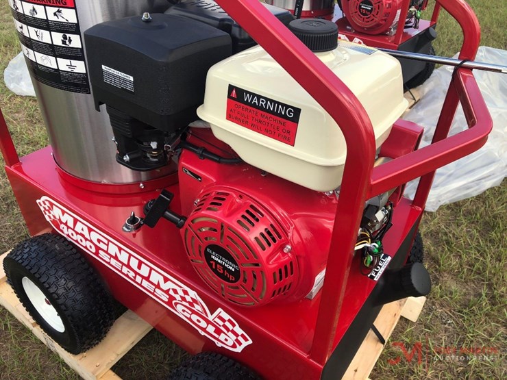 NEW MAGNUM 4000 SERIES GOLD PORTABLE HOT WATER PRESSURE WASHER by Joey ...