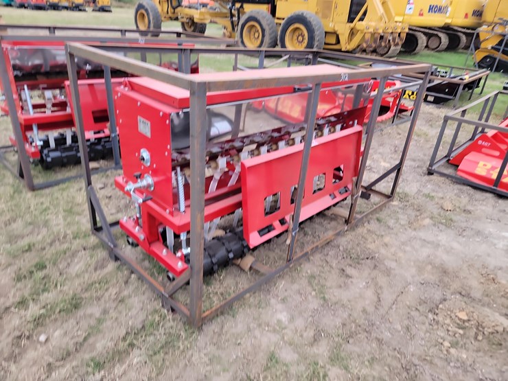 NEW AGT STSD10 SEEDER SKID STEER ATTACHMENT by Alex Lyon & Son ...