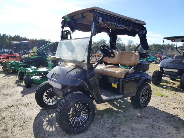 EZ-GO Electric Golf Cart by DeMott Auction | Auction Resource