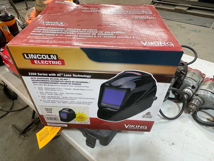 #6376 • Viking Welding Helmet by Hansen Auction Group | Auction Resource