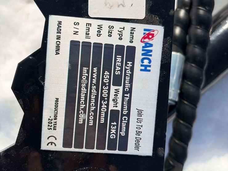 2025 IRANCH IREAS Hydraulic Thumb Clamp by Royal Auction Group ...