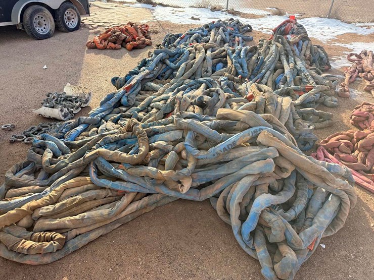 20 BLUE PIPE SLINGS by Machinery Auctioneers | Auction Resource