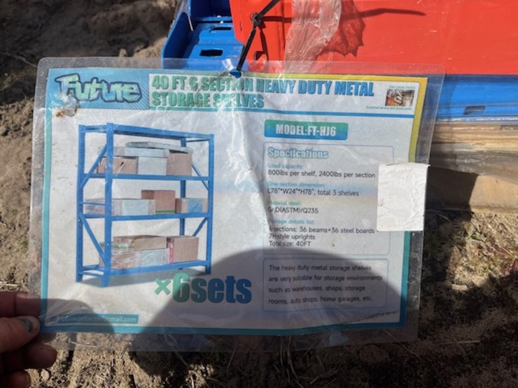 New Bundle Of Future Pallet Racks by Nicholson Auction Co. | Auction ...