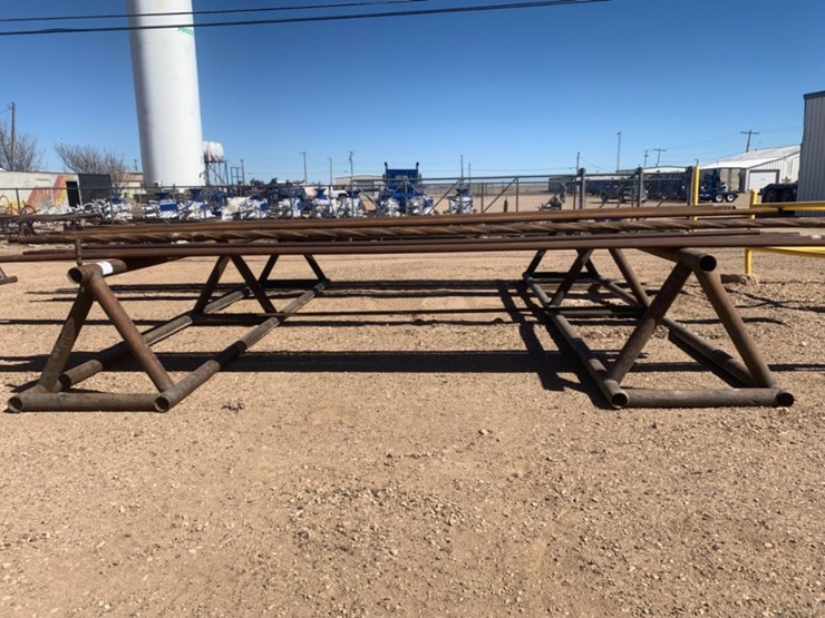 (2x$) 20 x 40 x 4 1/2 Triangle Pipe Racks by Permian International ...