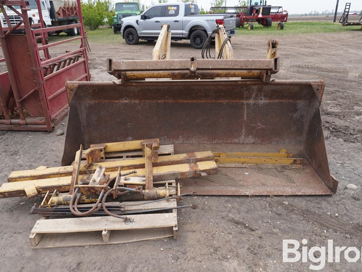 Miller 12 Loader W/8' Bucket W/Grapple Attachment by BigIron Auctions ...