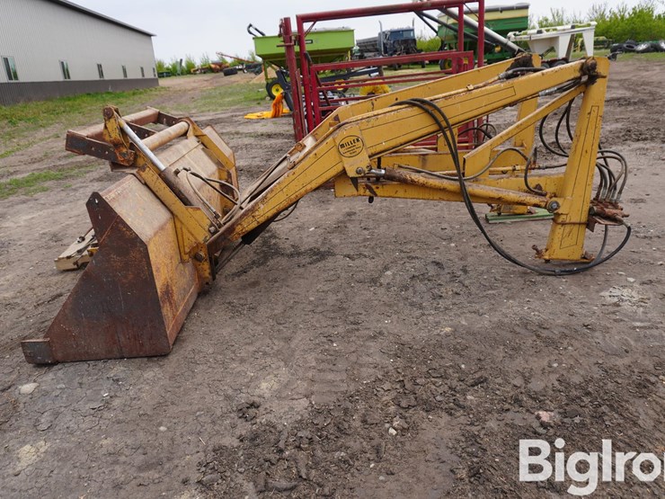 Miller 12 Loader W/8' Bucket W/Grapple Attachment by BigIron Auctions ...
