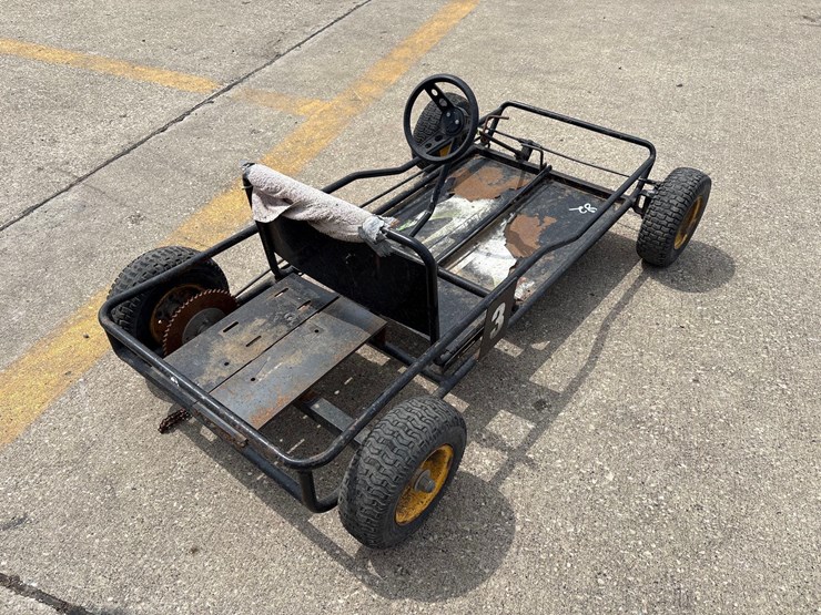 Black Go Cart Frame by Zomer Auctions | Auction Resource