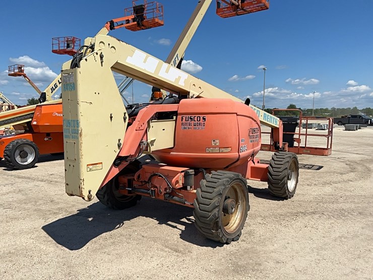 JLG 600AJ BOOM LIFT SN:95018 by Alex Lyon & Son | Auction Resource
