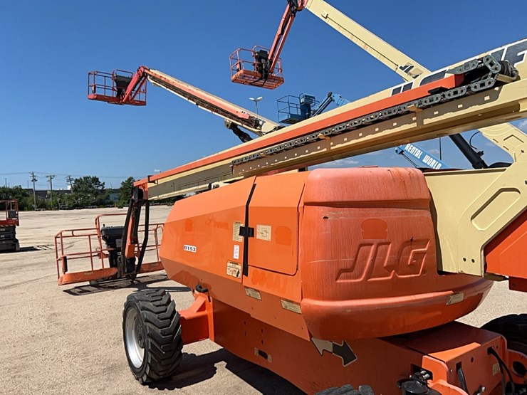 JLG 800AJ BOOM LIFT SN:300206249 4X4, by Alex Lyon & Son | Auction Resource